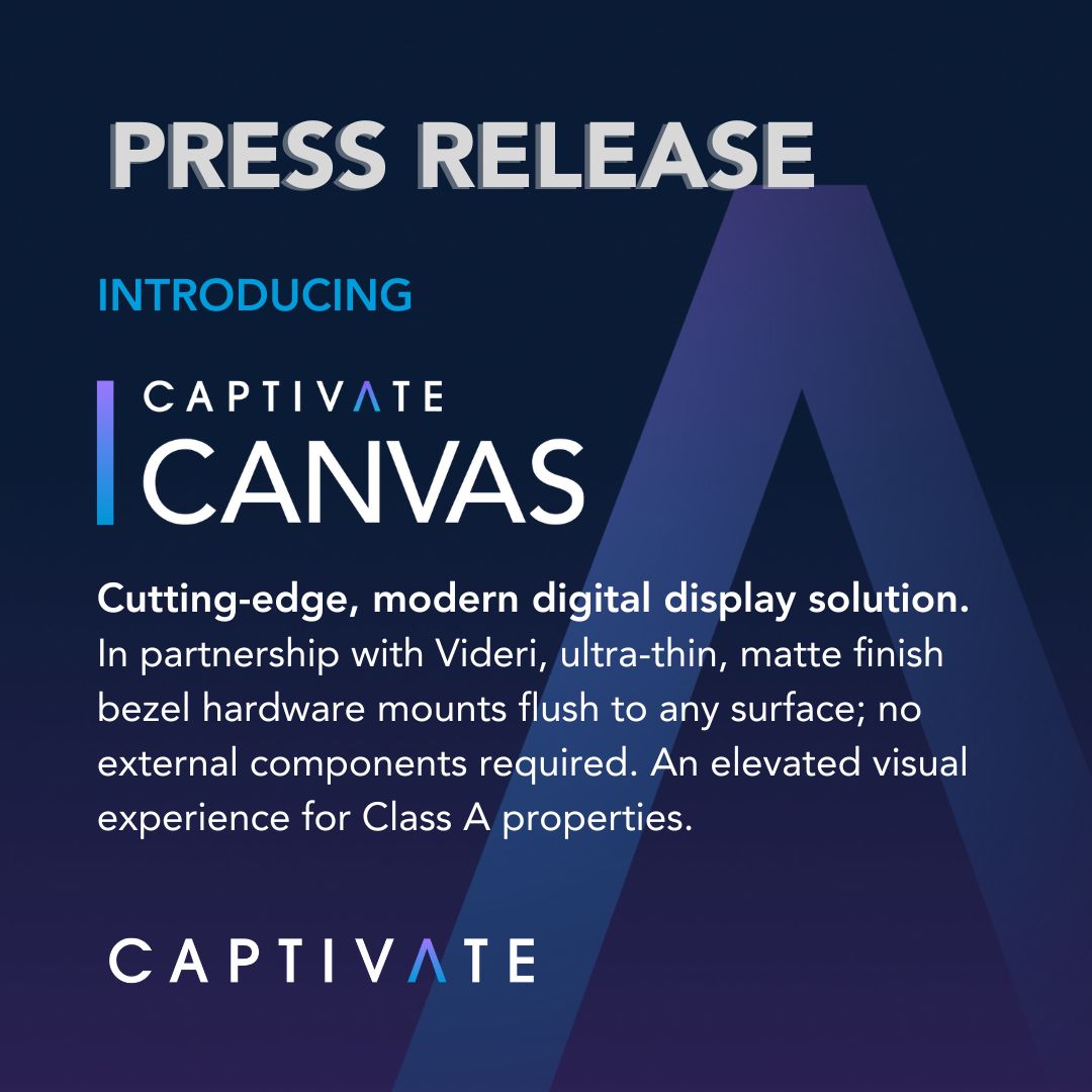 Captivate CANVAS Cutting Edge Hardware Solution
